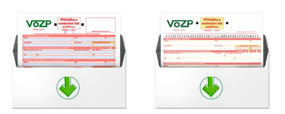 Jak se přihlásit k VoZP prostřednictvím tiskopisu | Vojenská Zdravotní ...